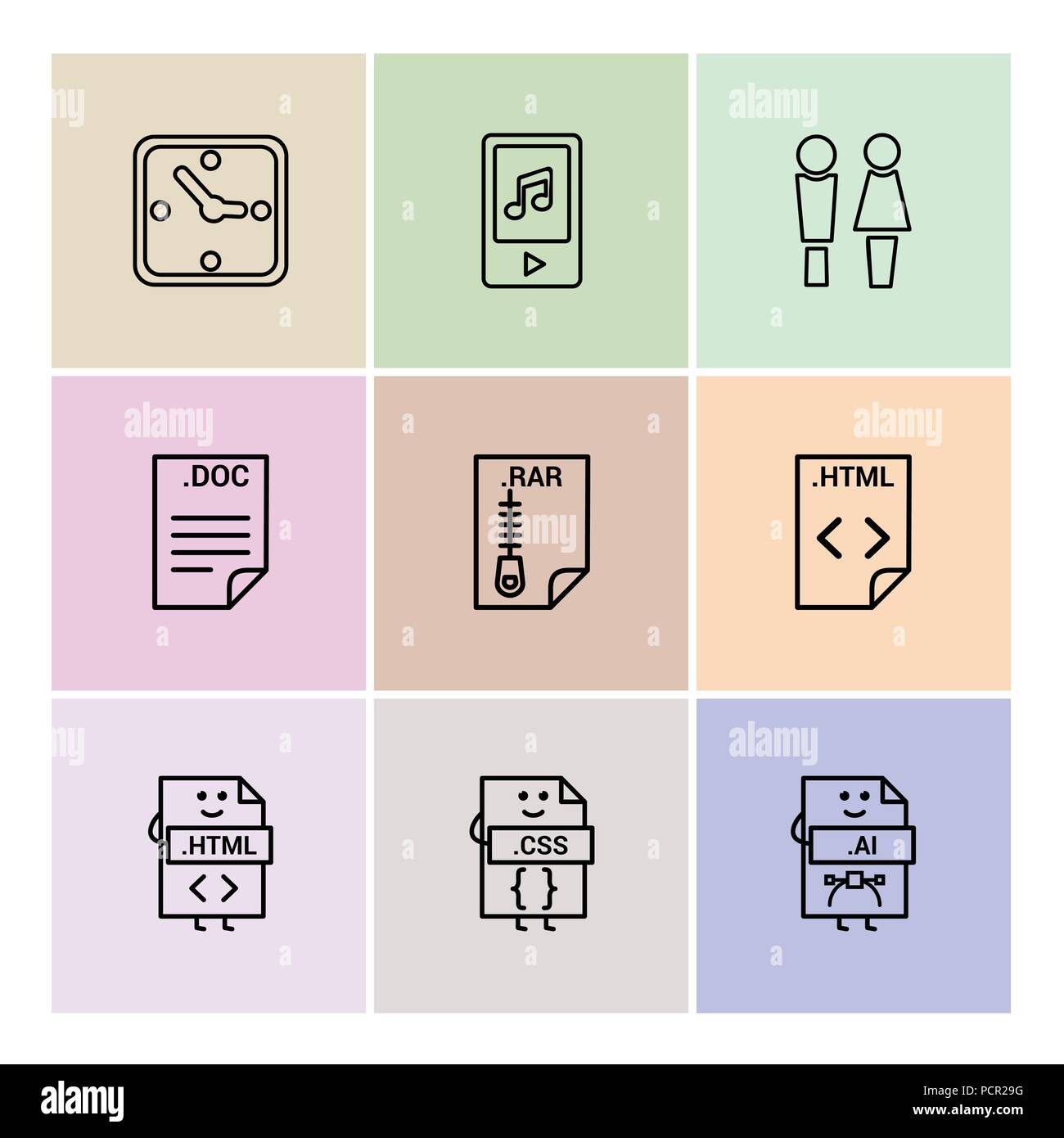 Compressed file rar Cut Out Stock Images & Pictures - Alamy