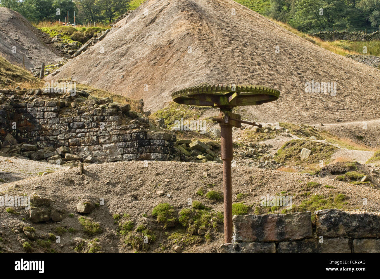 Prosperous Lead Mine by Ashfold Side Beck, Greenhow, Pateley Bridge ...