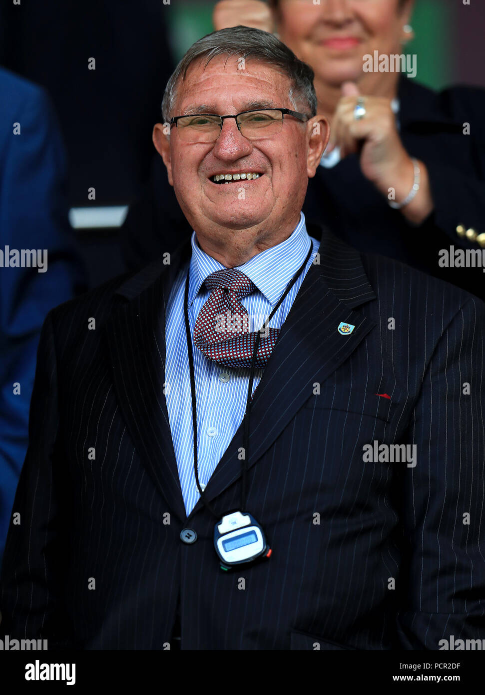 Burnley Director Clive Holt Stock Photo - Alamy