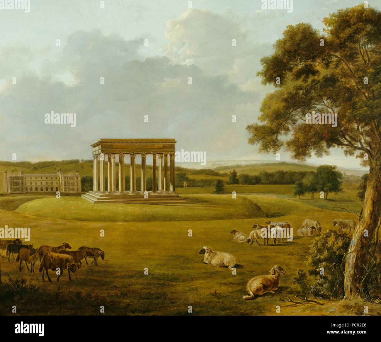 18th century english landscape painting hi-res stock photography and ...