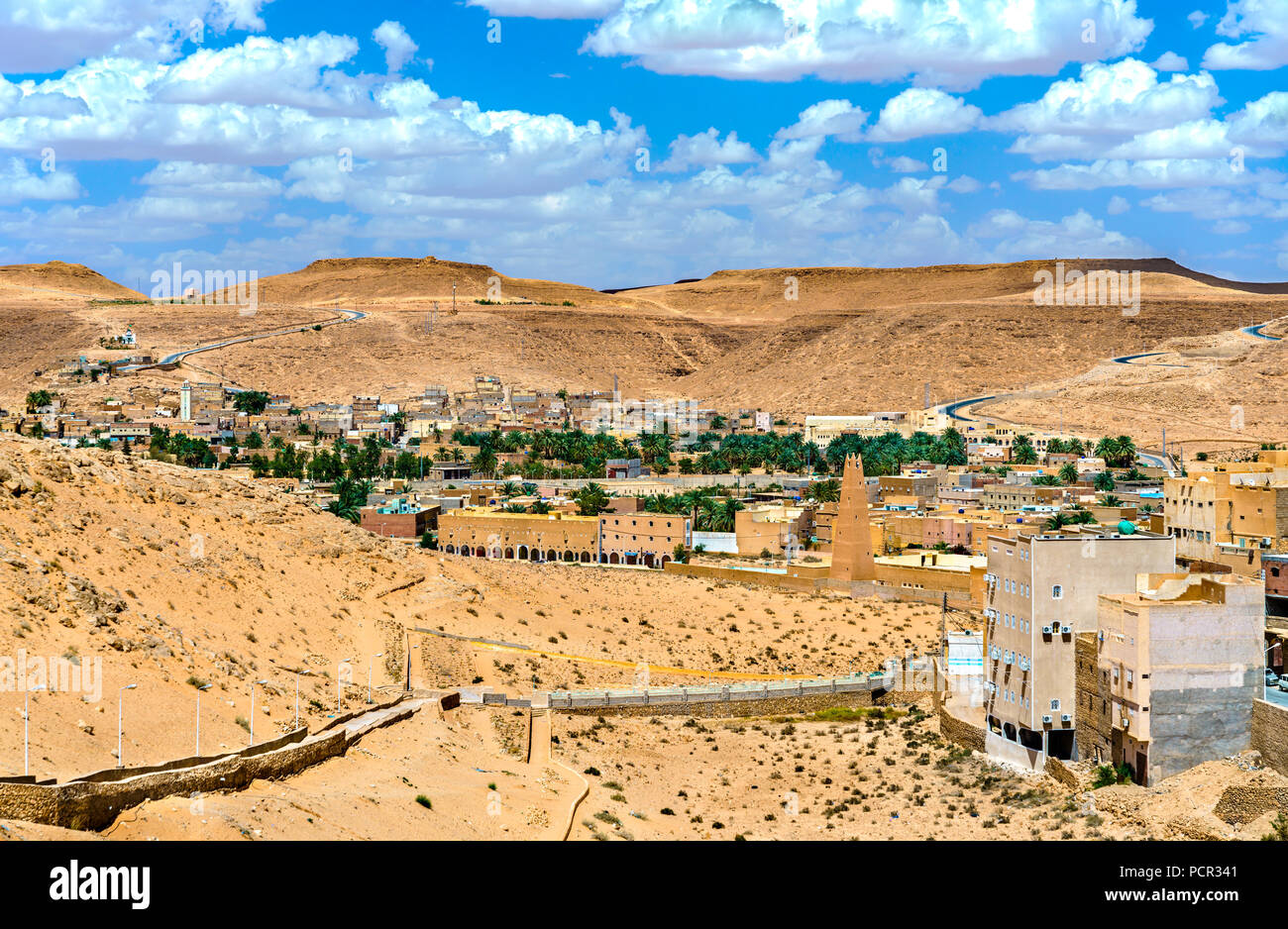 El Atteuf, an old town in the M'Zab Valley in Algeria Stock Photo - Alamy