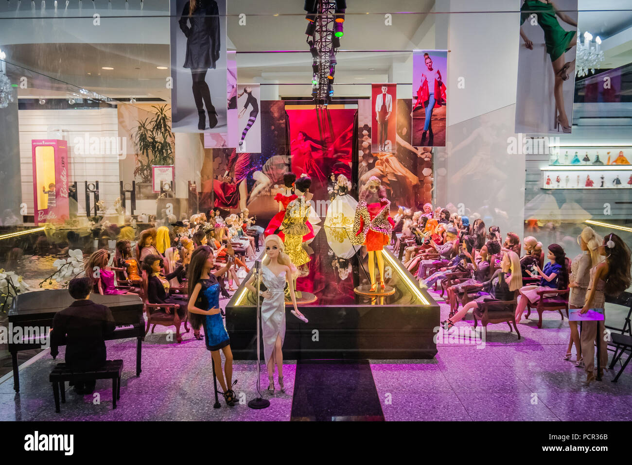 barbie expo museum in montreal quebec canada Stock Photo - Alamy