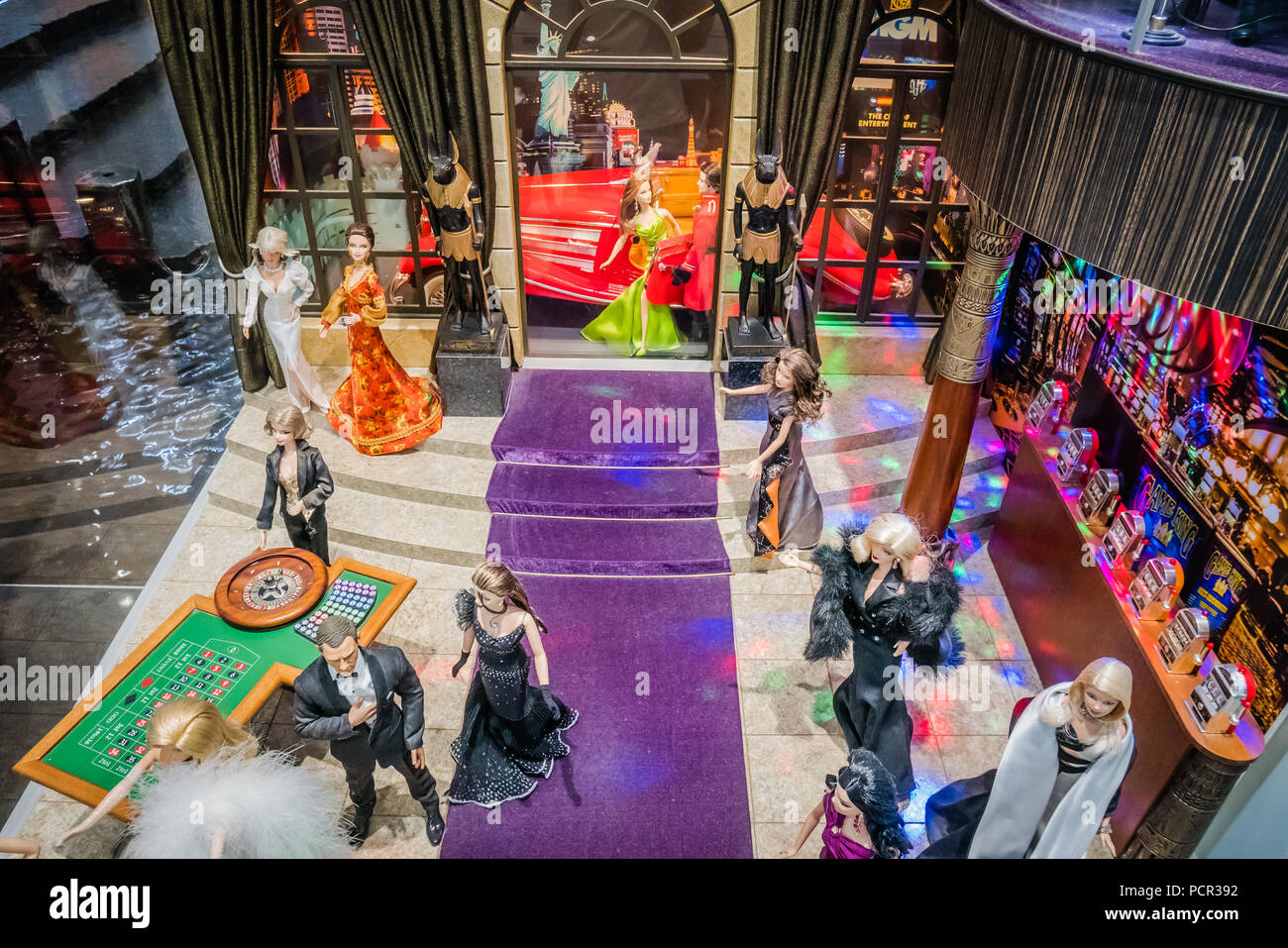 barbie expo museum in montreal quebec canada Stock Photo - Alamy