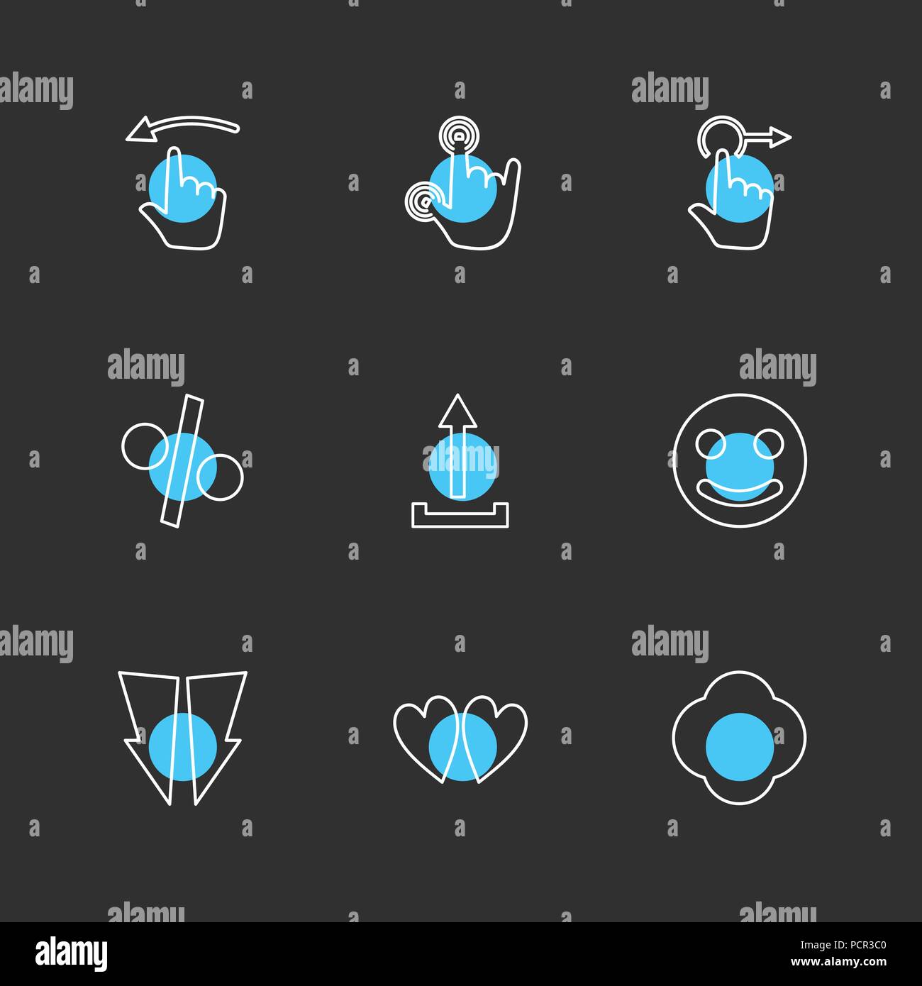 emoji , upload, percentage , hands , pointer , arrows , directions ...