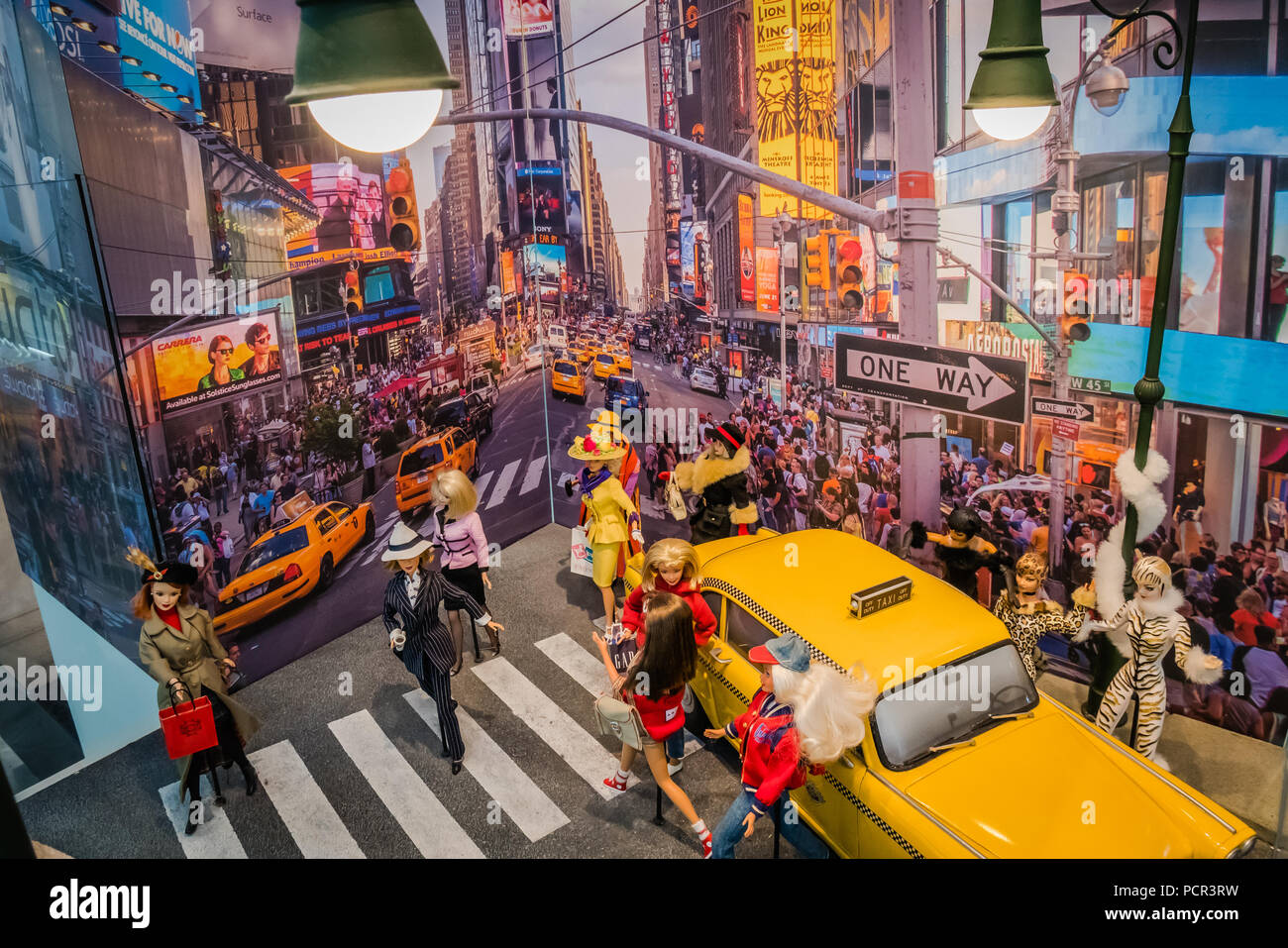 barbie expo museum in montreal quebec canada Stock Photo - Alamy