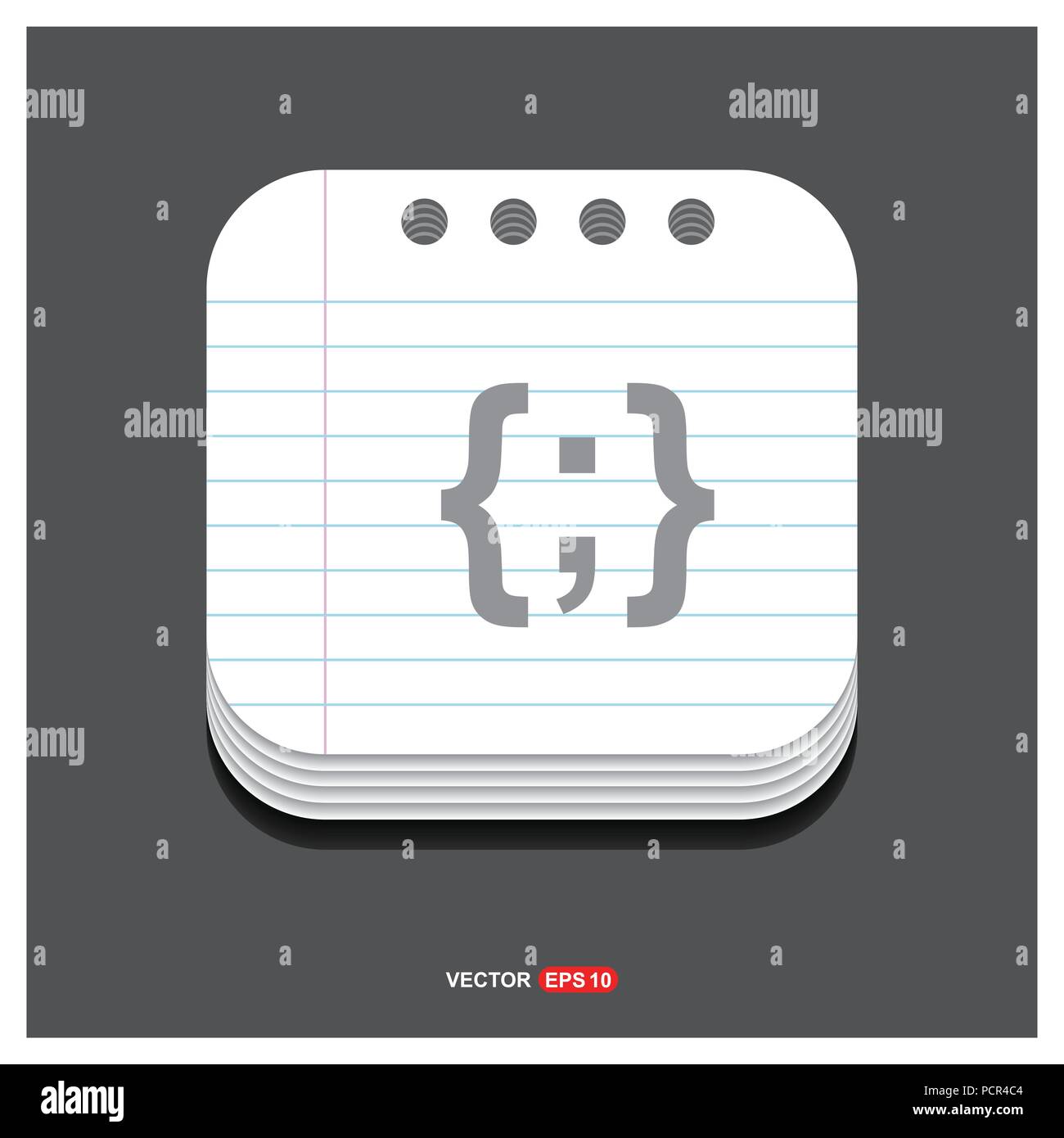 curly bracket - Free vector icon Stock Vector Image & Art - Alamy