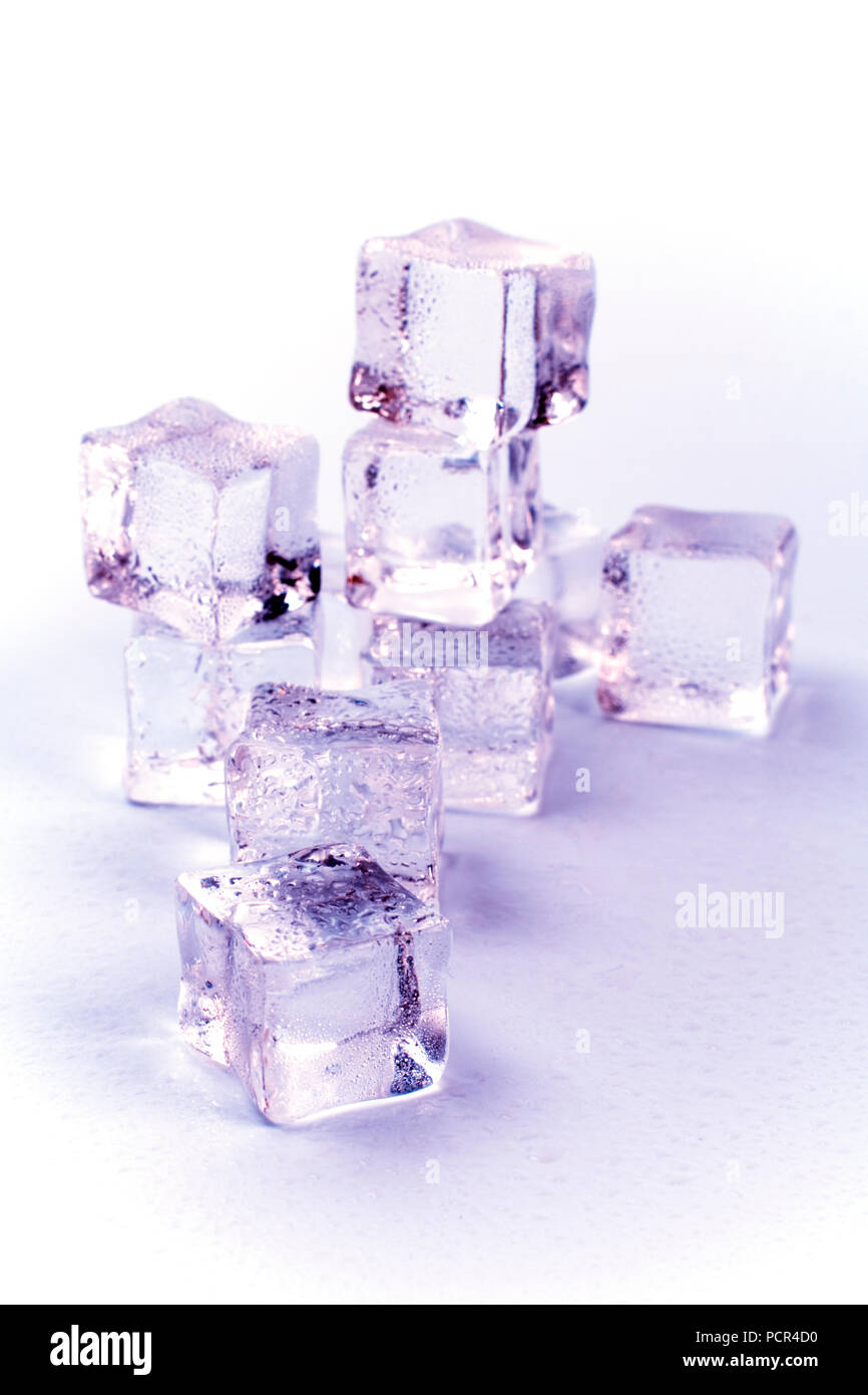stack of ice cubes Stock Photo - Alamy