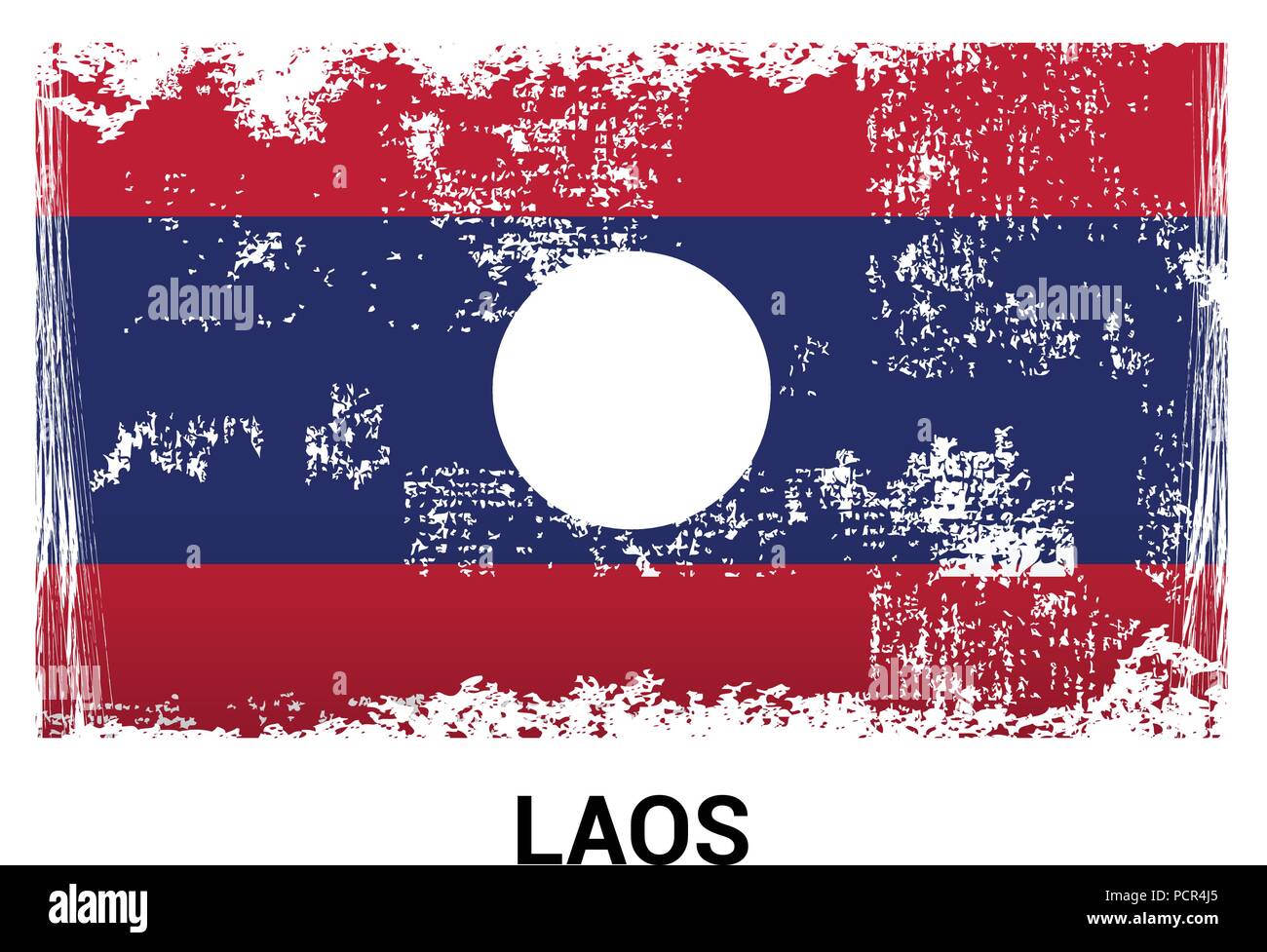 Laos flags design vector Stock Vector Image & Art - Alamy
