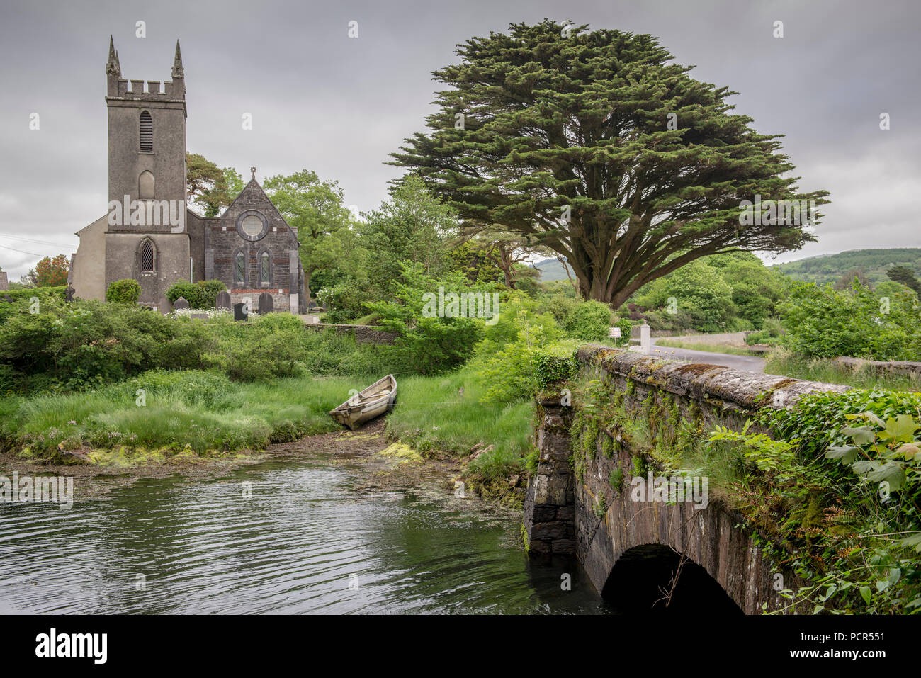 Anglican Church, Durrus, County Cork, Republic of Ireland Stock Photo ...