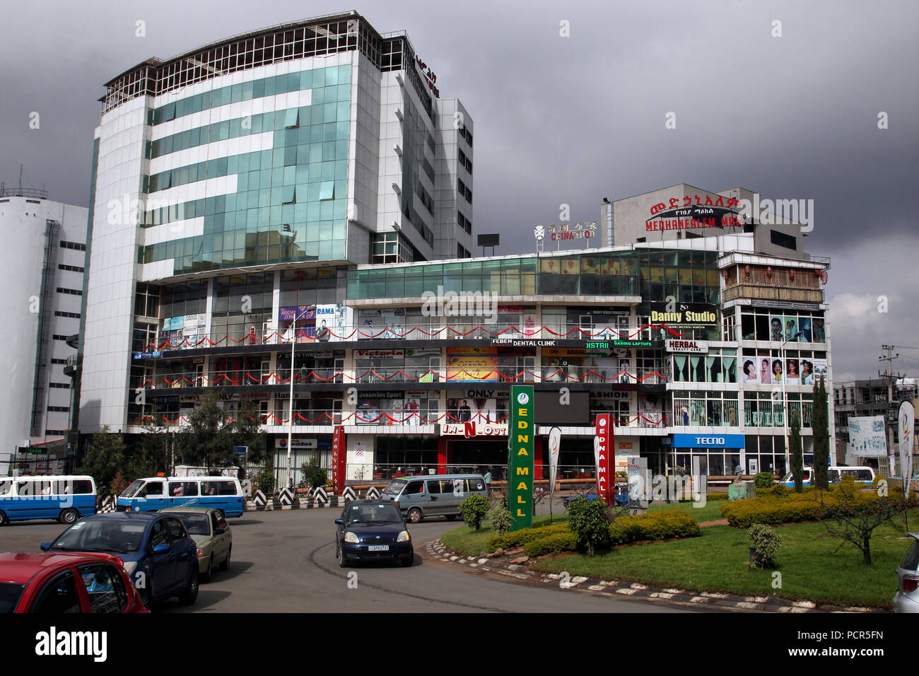 Shopping Mall, Medhanealem Mall, Addis Ababa, Ethiopia Stock Photo - Alamy