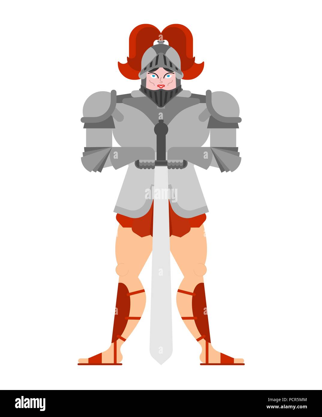 Burnt knight Stock Vector Images - Alamy
