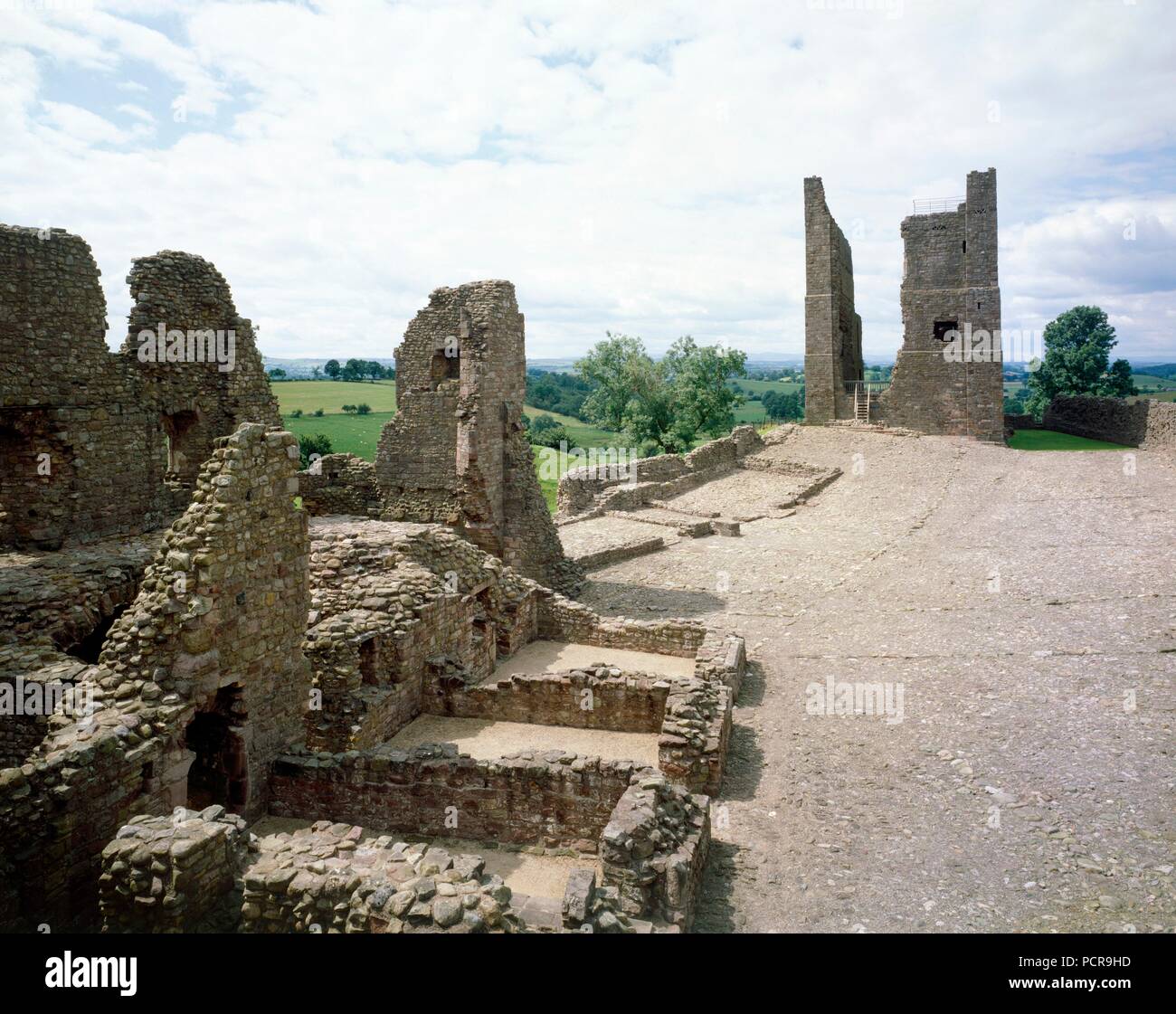 Brough Castle, Cumbria, c1980-c2017. Artist: Unknown Stock Photo - Alamy