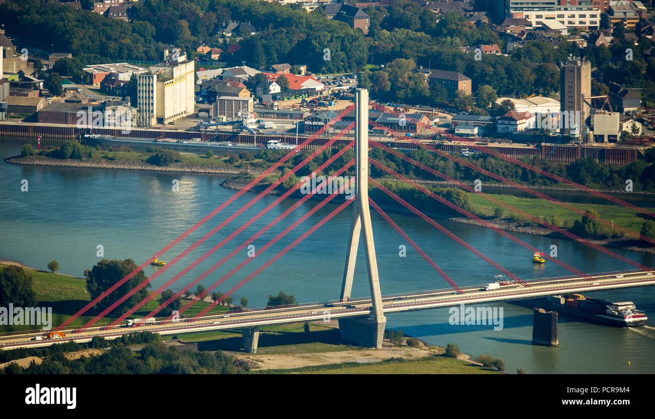 New rhine bridge at wesel hi-res stock photography and images - Alamy