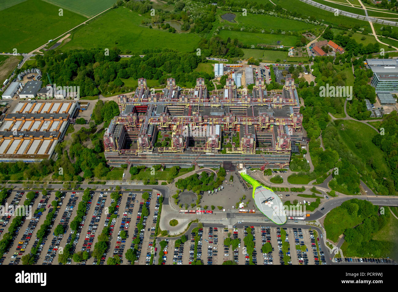 University Hospital RWTH Aachen, University Hospital Aachen with ...