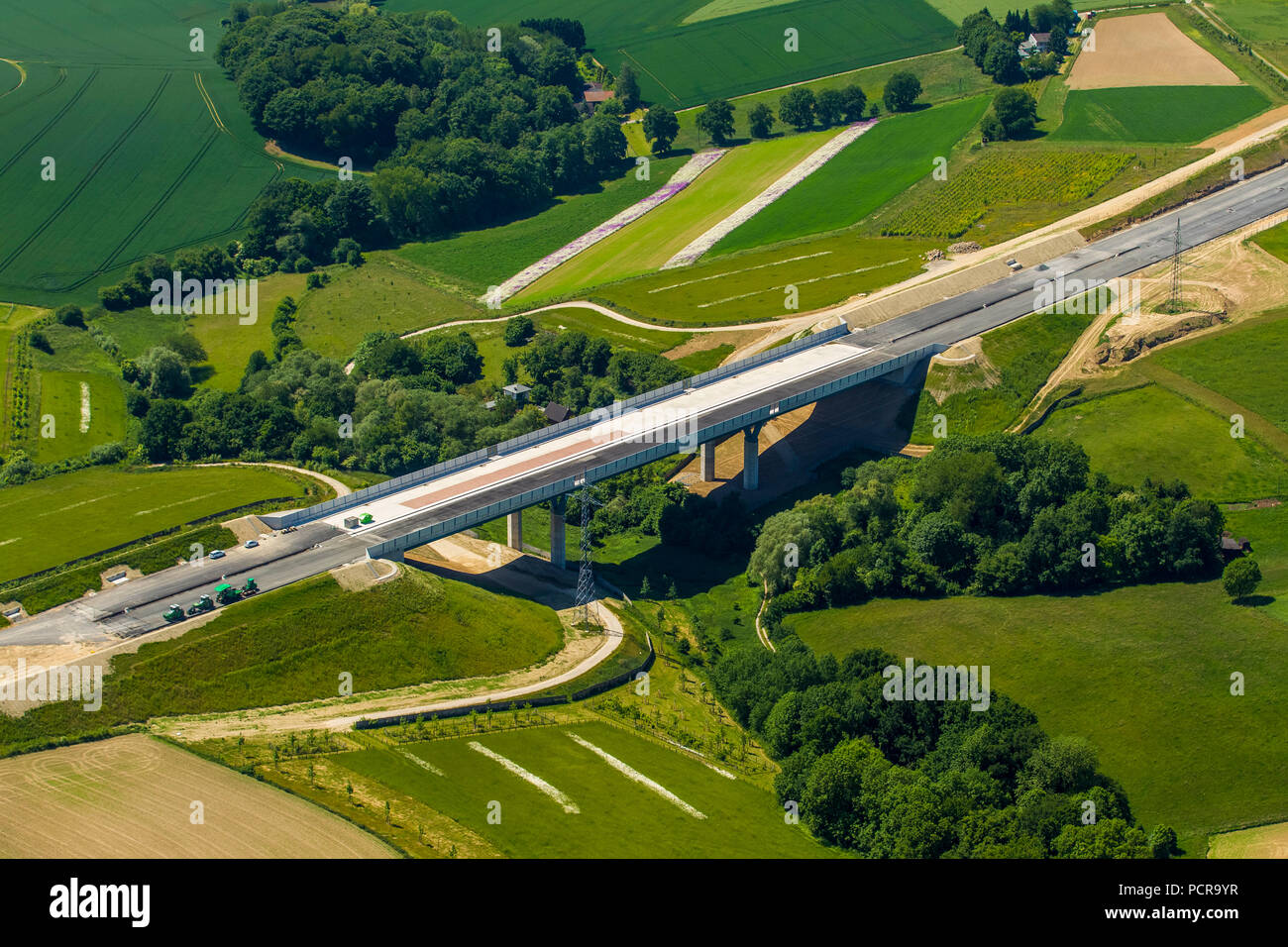 Autobahn construction hi-res stock photography and images - Alamy