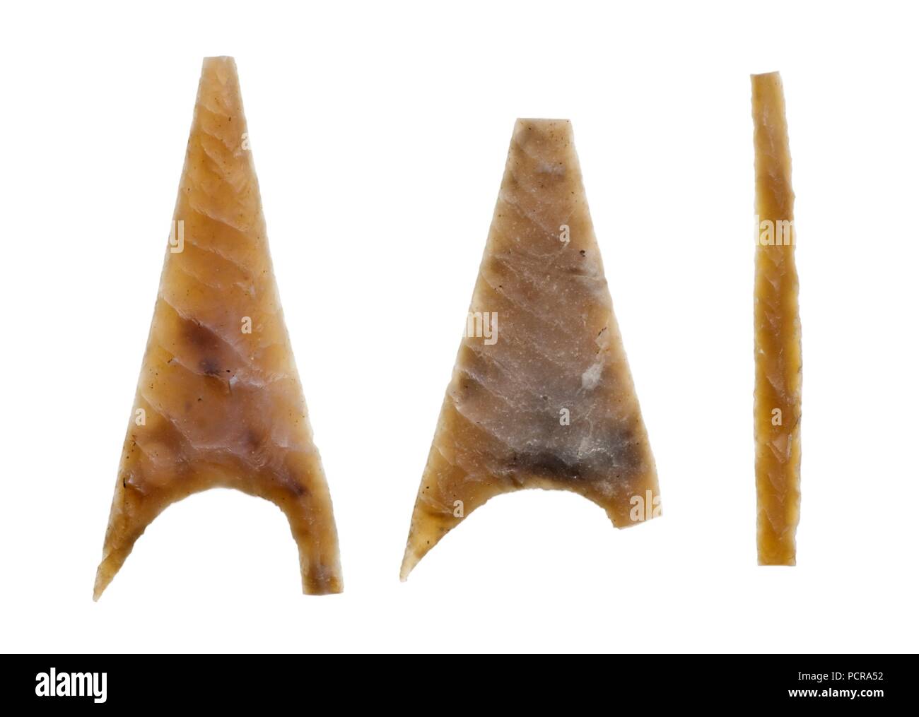 Neolithic arrowheads hi-res stock photography and images - Alamy