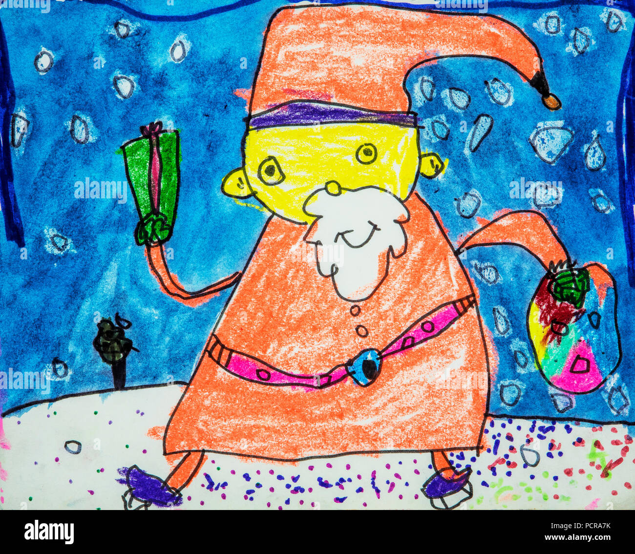 Christmas drawing hi-res stock photography and images - Alamy