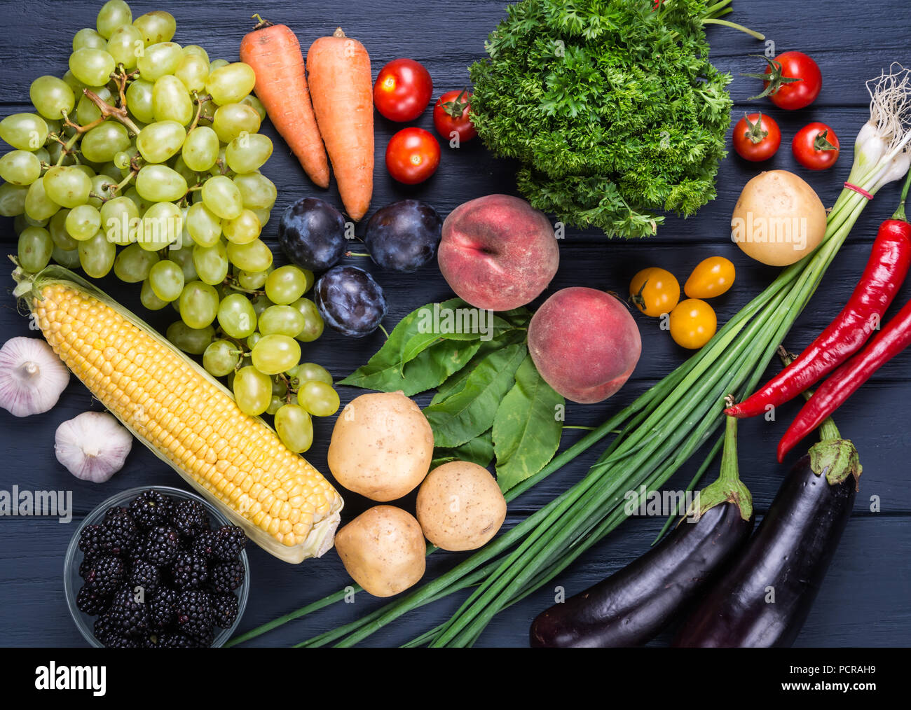 Fuits and vegetables hi-res stock photography and images - Alamy