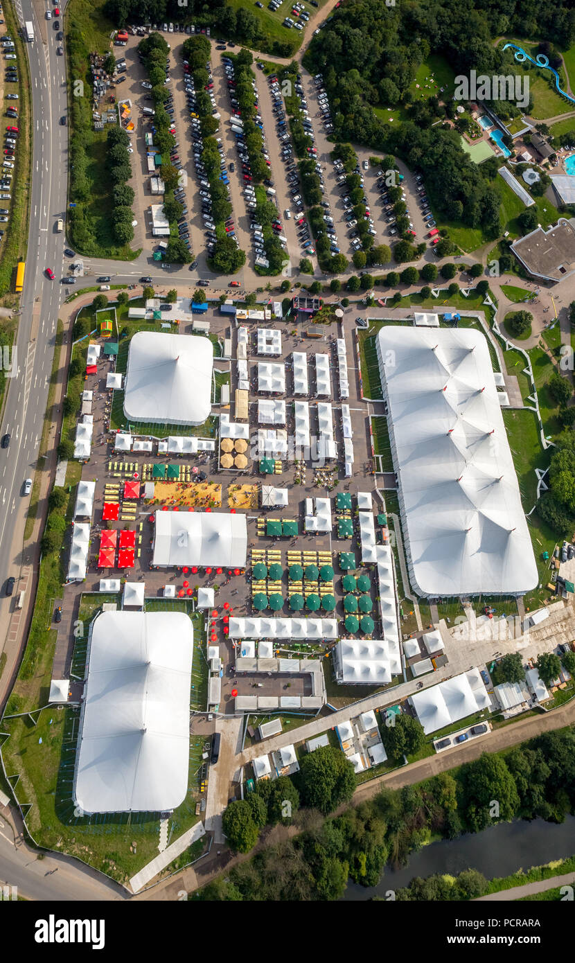 Aerial view overview witten city hi-res stock photography and images ...
