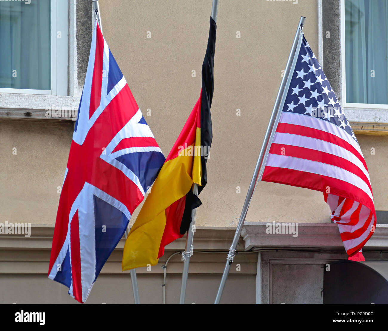 German And American Flag Images