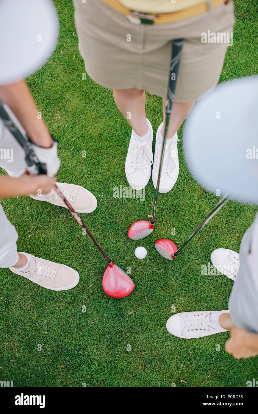Golf course overhead view hi-res stock photography and images - Alamy