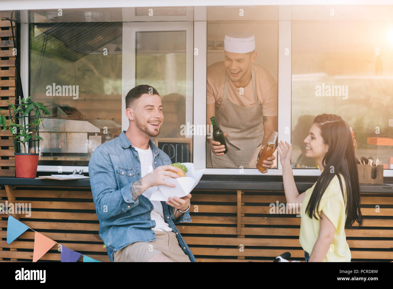 Giving order hi-res stock photography and images - Alamy