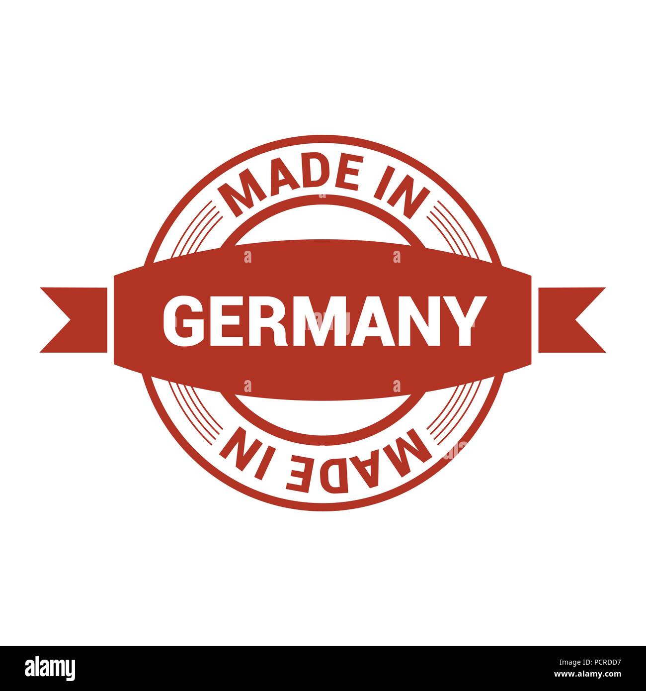 Germany stamp design vector Stock Vector Image & Art - Alamy