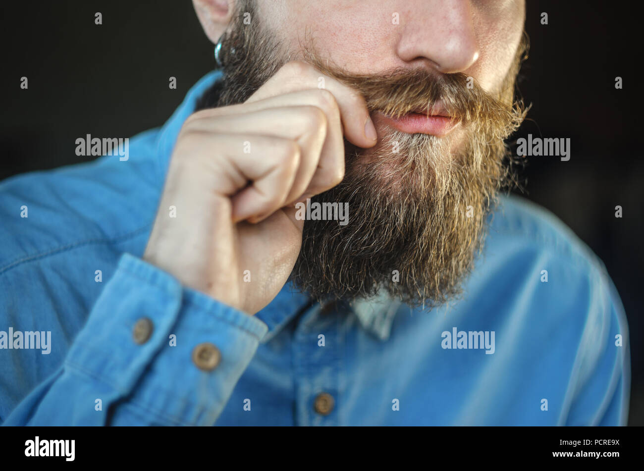 Twirling Mustache High Resolution Stock Photography and Images - Alamy