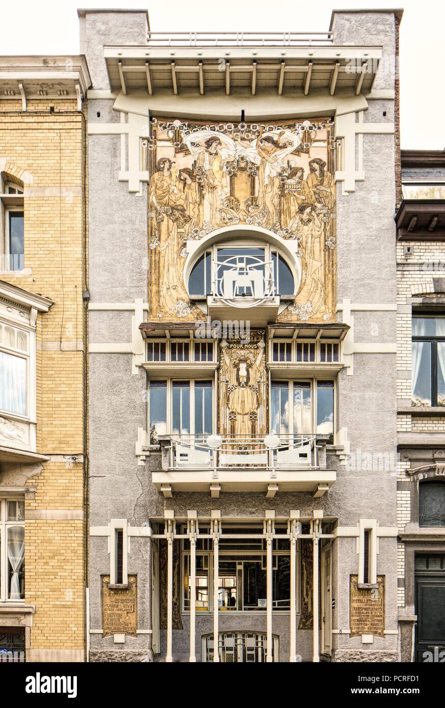 Maison Cauchie, 5 Rue des Francs, (1905), c2014-2017. Artist: Alan John ...