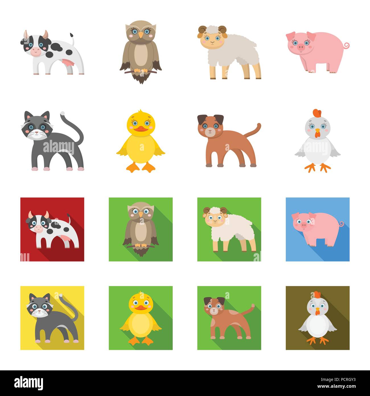 Entertainment, farm, pets and other icon in cartoon,flat style. Eggs ...