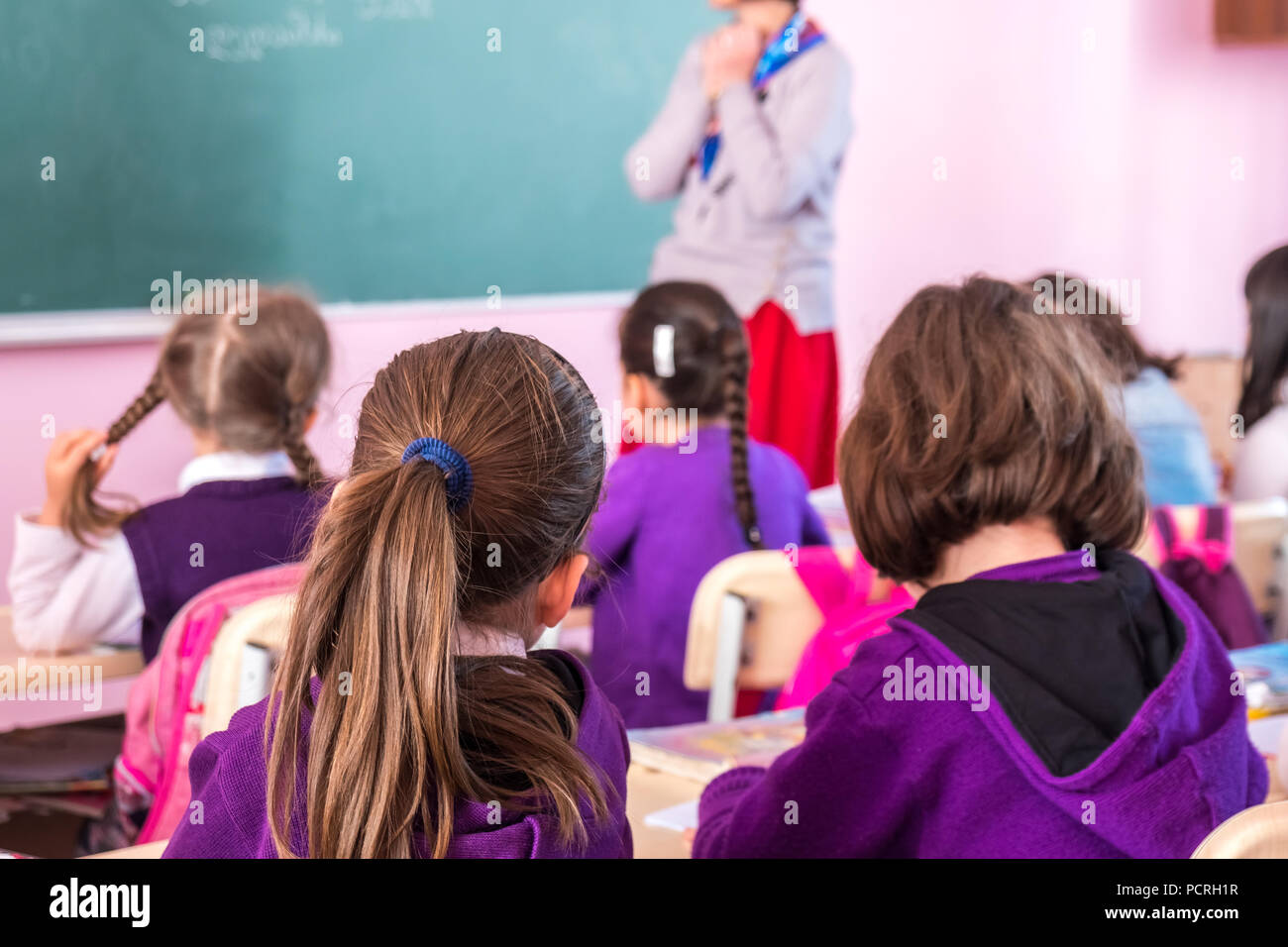 school children actively participate in the educational process in the ...