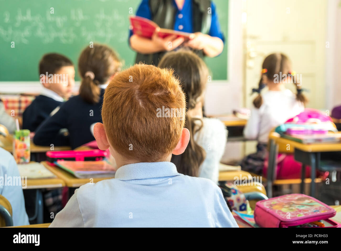 school children actively participate in the educational process in the ...