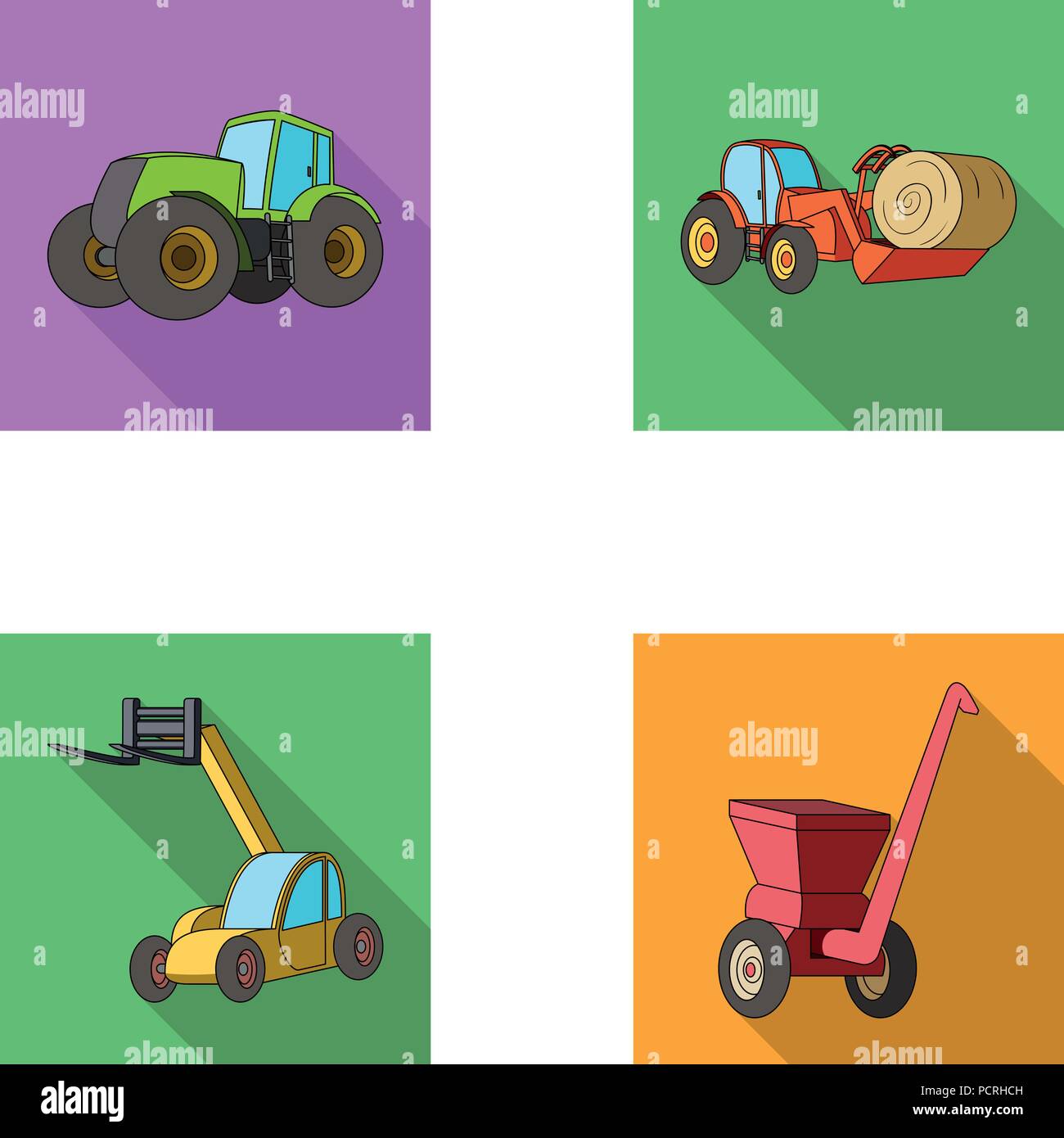 adaptation,agricultural,bale,collection,crop,equipment,farm,field,flat ...