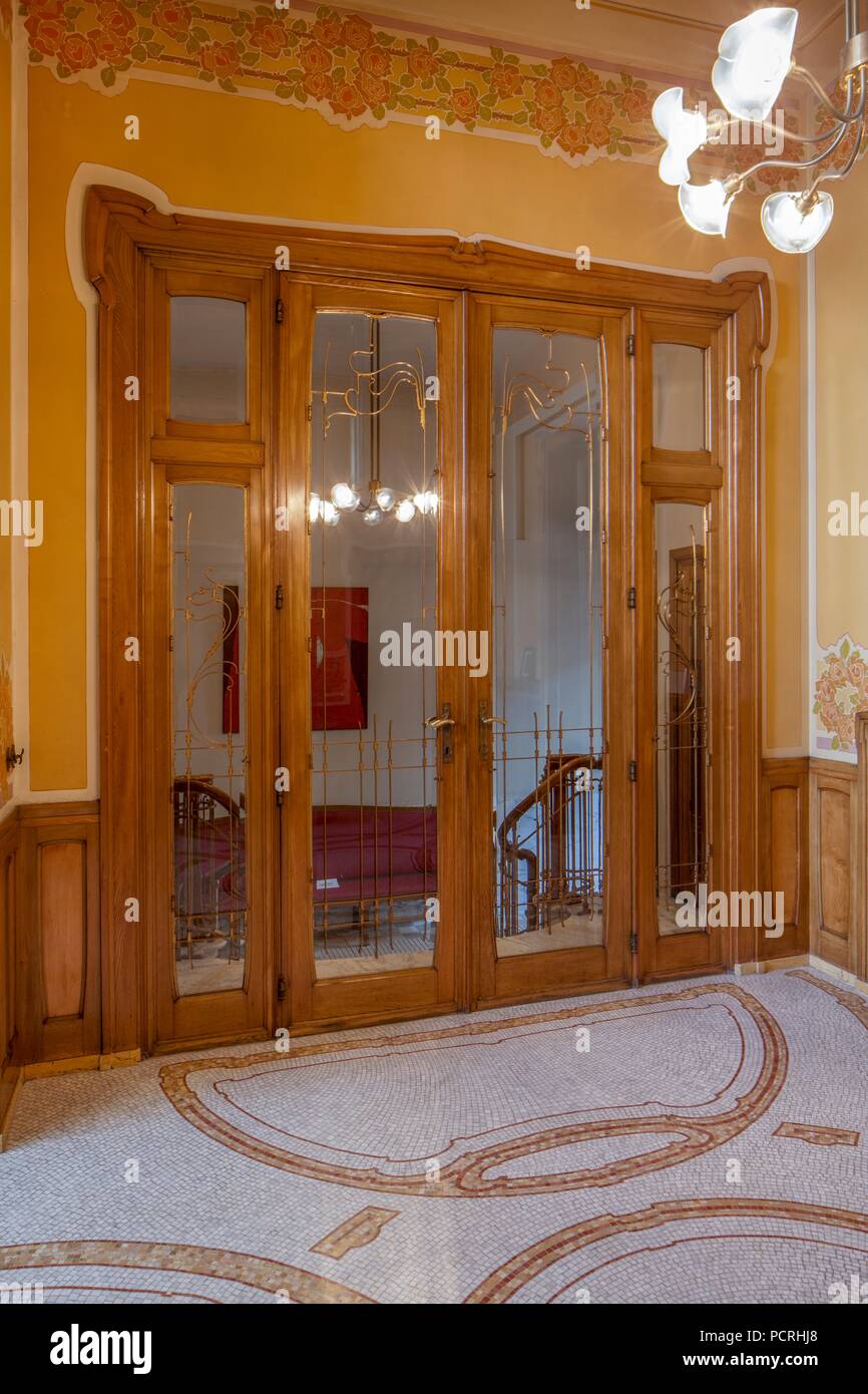 Hôtel max hallet victor horta hi-res stock photography and images - Alamy