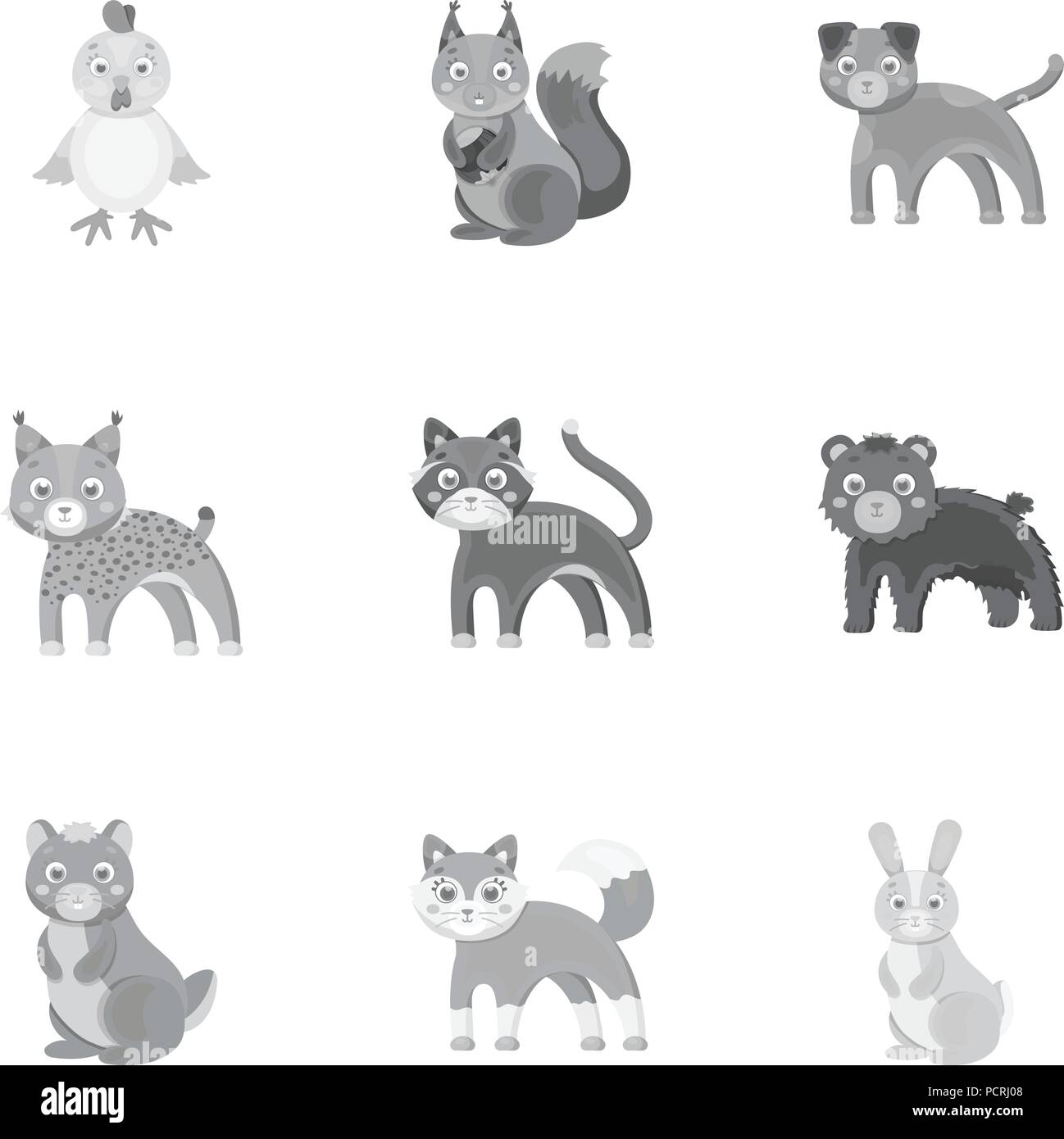 Farm, zoo, ecology and other icon in monochrome style.Australia, nature ...