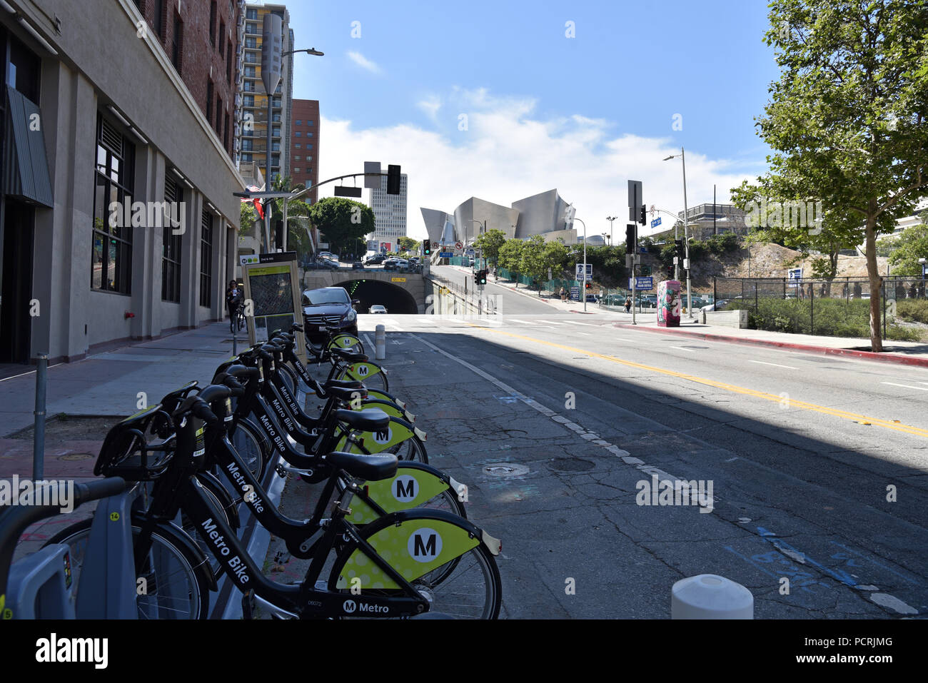 Metro bike rack hi-res stock photography and images - Alamy