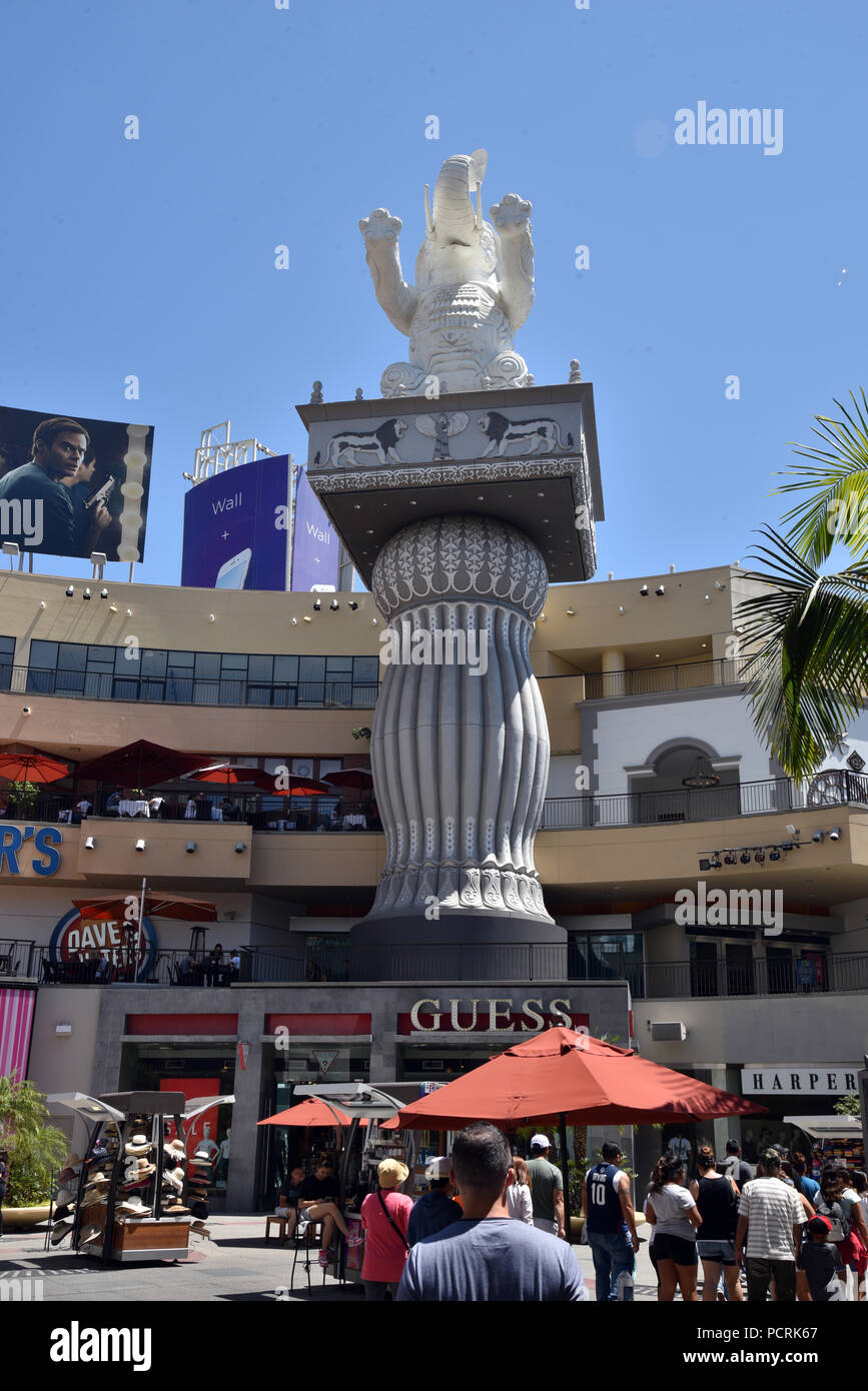 Hollywood highland center intolerance babylon set hi-res stock ...