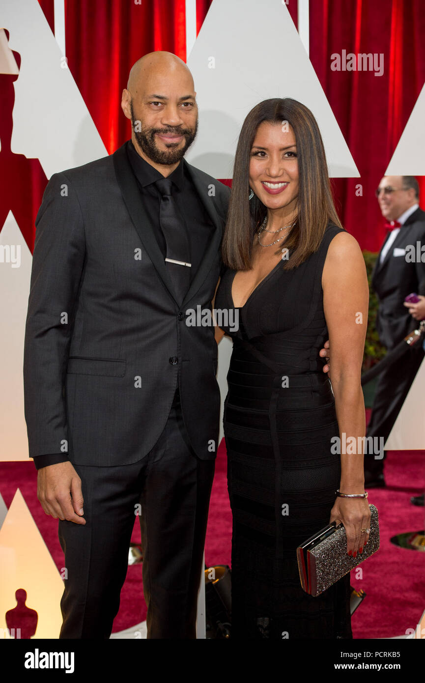 HOLLYWOOD, CA - FEBRUARY 22: John Ridley and Gayle Yoshida arrives at ...