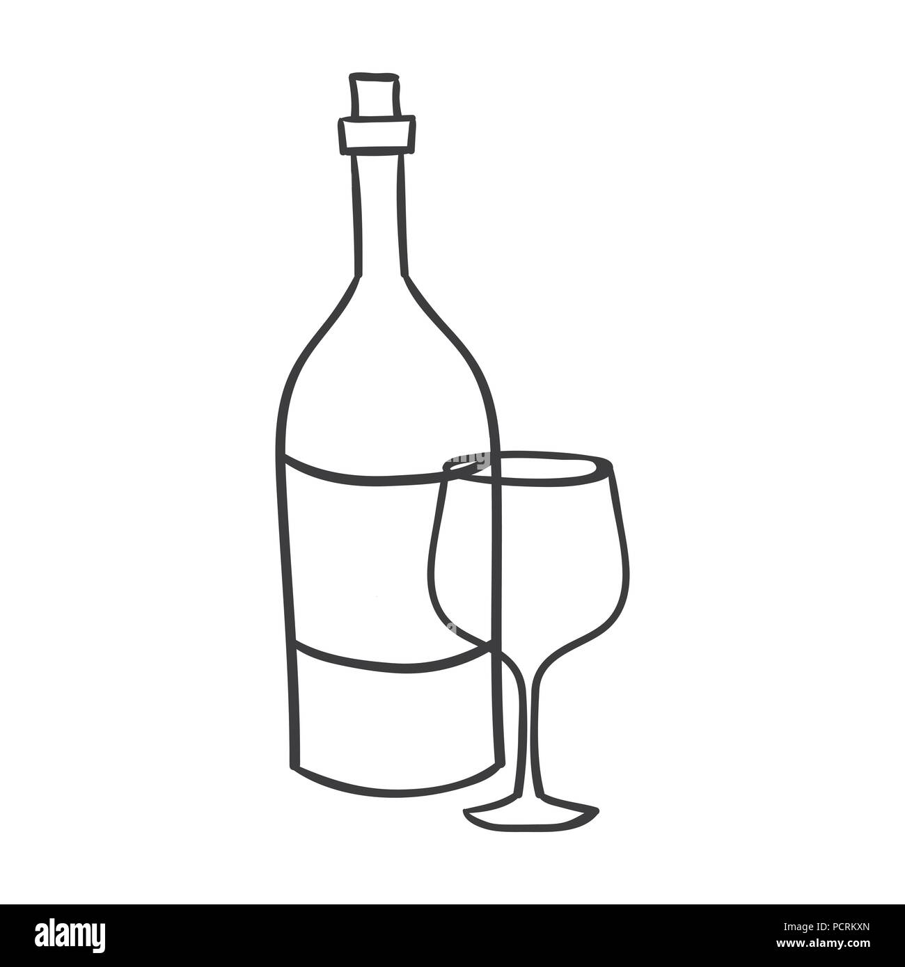 Grape from the branch Stock Vector Images - Alamy