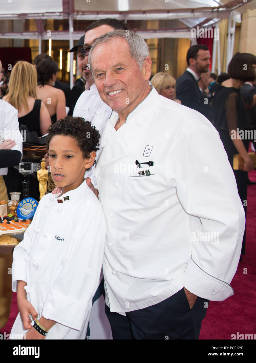 HOLLYWOOD, CA - FEBRUARY 22: Wolfgang Puck arrives at the 87th Annual ...