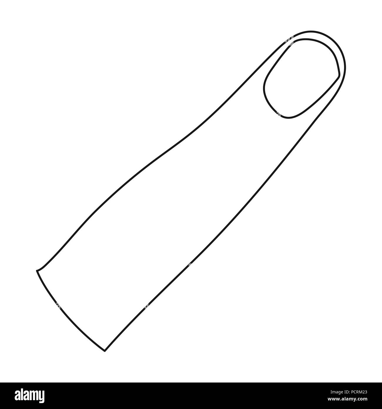 Feminine part of body Stock Vector Images - Alamy