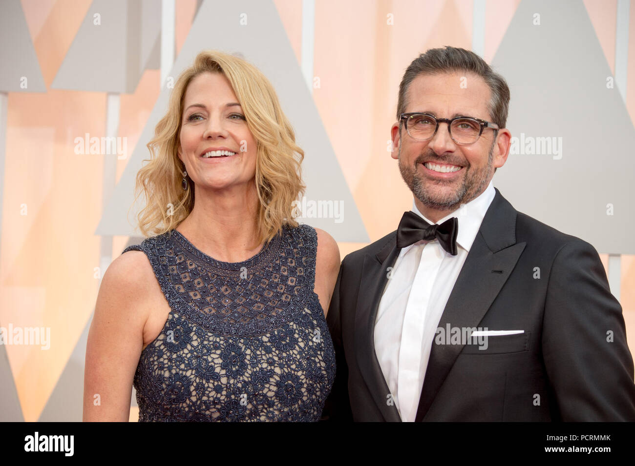 HOLLYWOOD, CA - FEBRUARY 22: Nancy Carell and Steve Carell attendst the ...