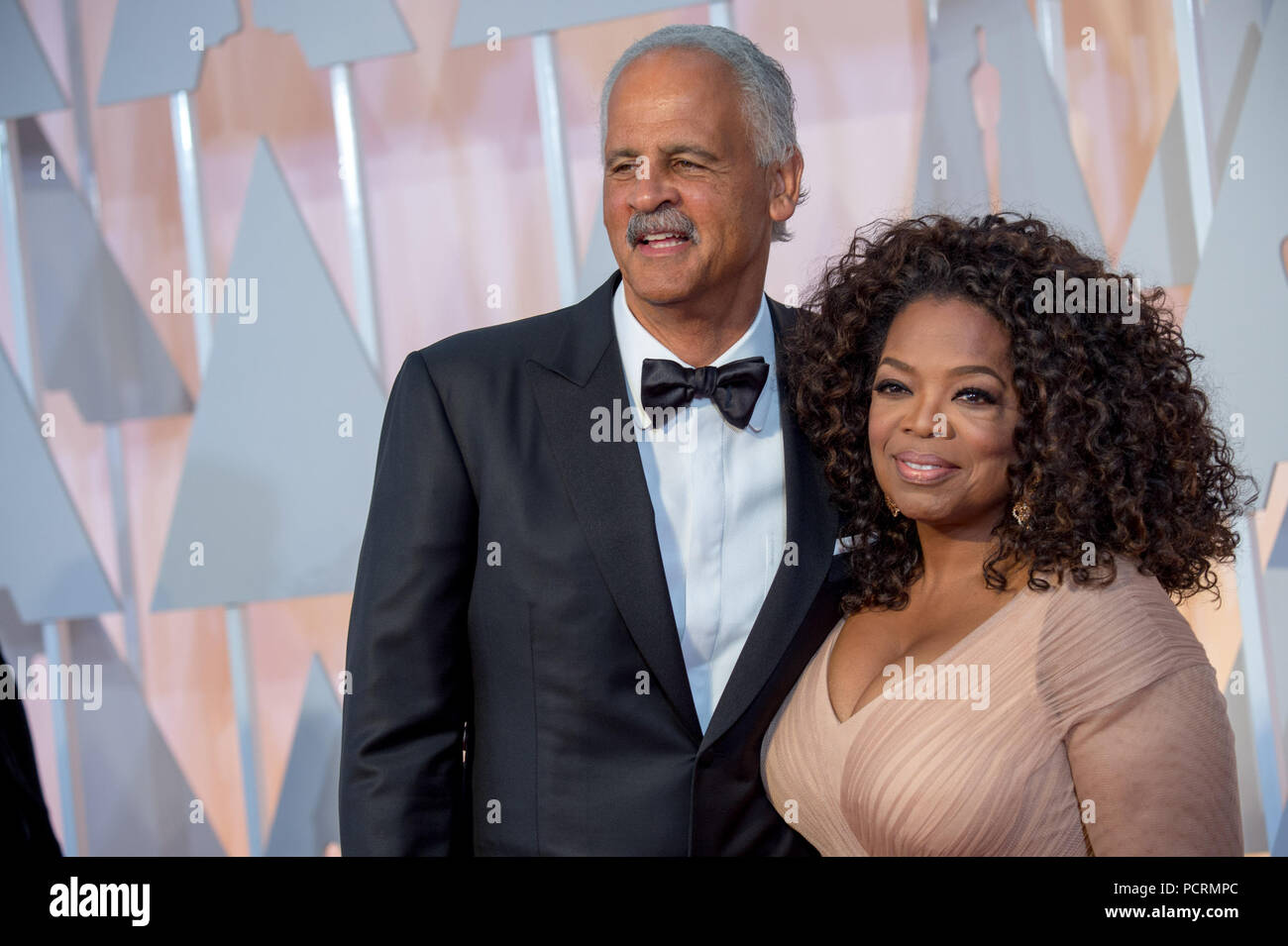 HOLLYWOOD, CA - FEBRUARY 22: Oprah Winfrey and Stedman Graham attendst ...