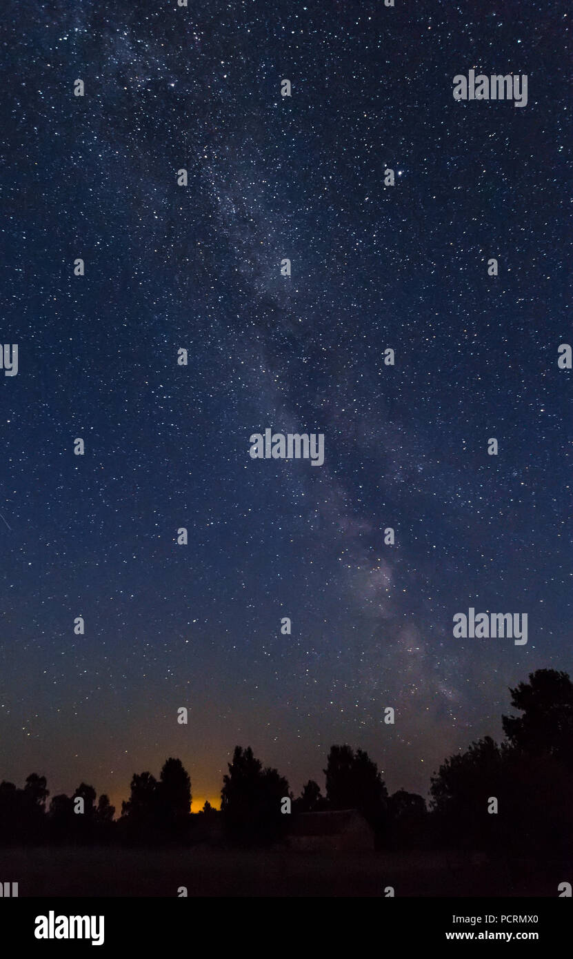 Milky way astrophotography horizontal hi-res stock photography and ...