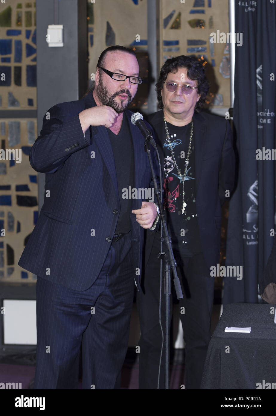MIAMI, FL - January 29: Desmond Child and Rudy Perez host the ...