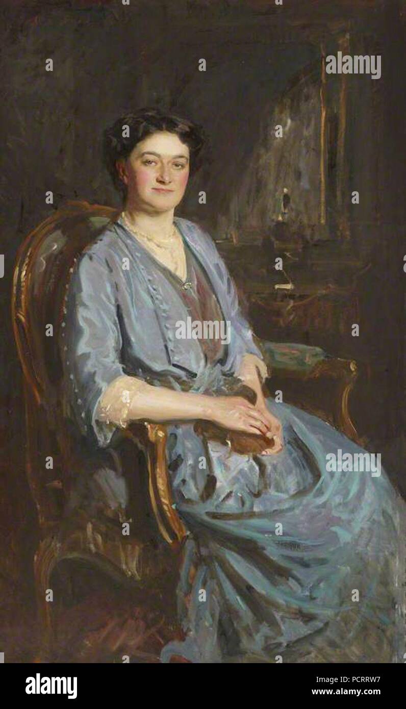 Alice Frances Theodora Wythes, Marchioness of Bristol, 1915 Stock Photo ...