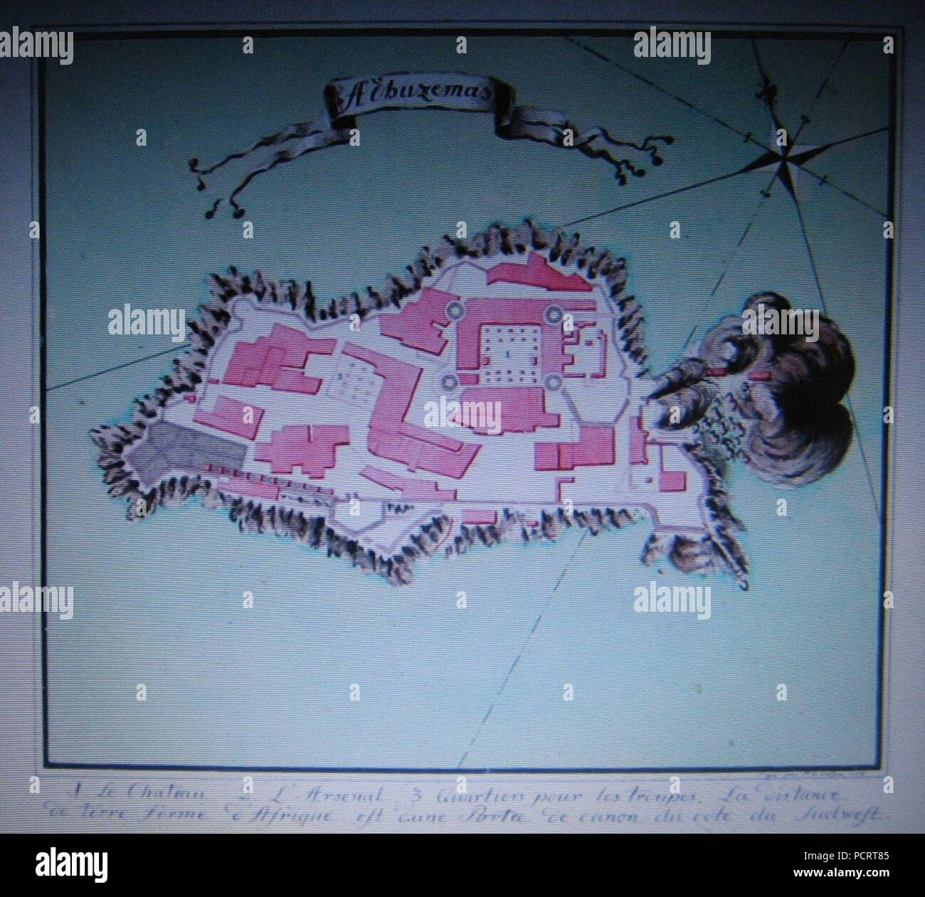 Alhucemas Military 1778 Stock Photo - Alamy