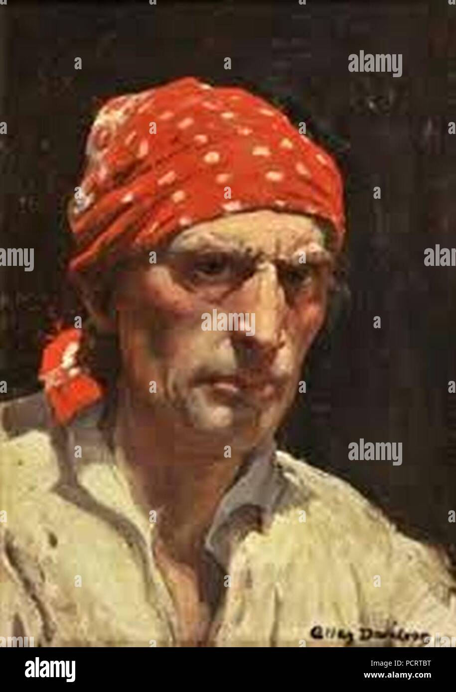 Allan Douglas Davidson Selfportrait Stock Photo - Alamy