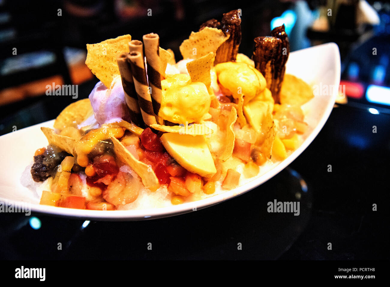 Tower of desserts hi-res stock photography and images - Alamy