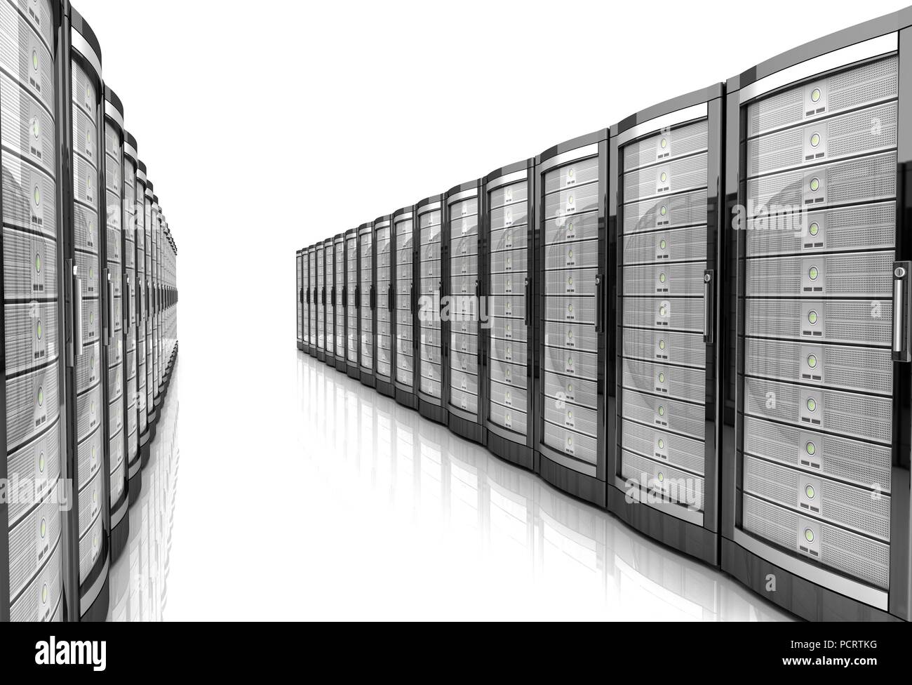 Server farm background Black and White Stock Photos & Images - Alamy